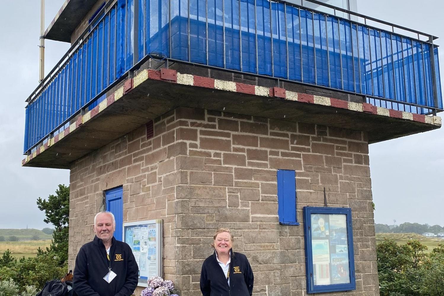 New look for Berwick coastal watchtower following donation