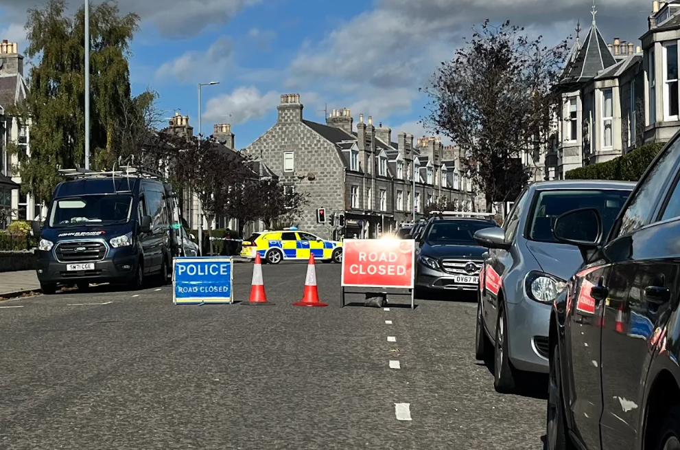Aberdeen crash: Pedestrian, 85, taken to hospital after being hit by ...