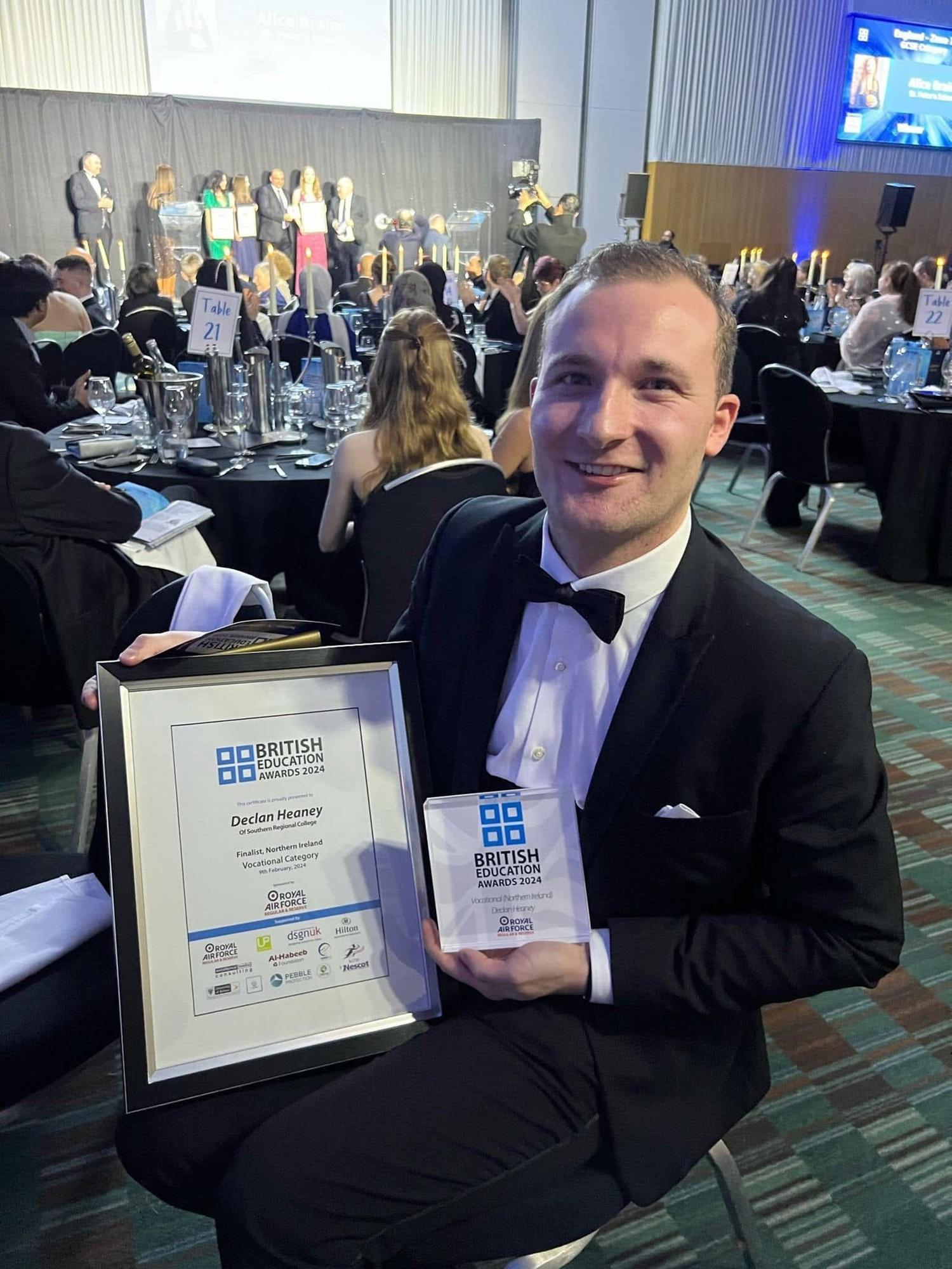 Lurgan man Declan Heaney 'humbled' at being chosen as Student of the ...