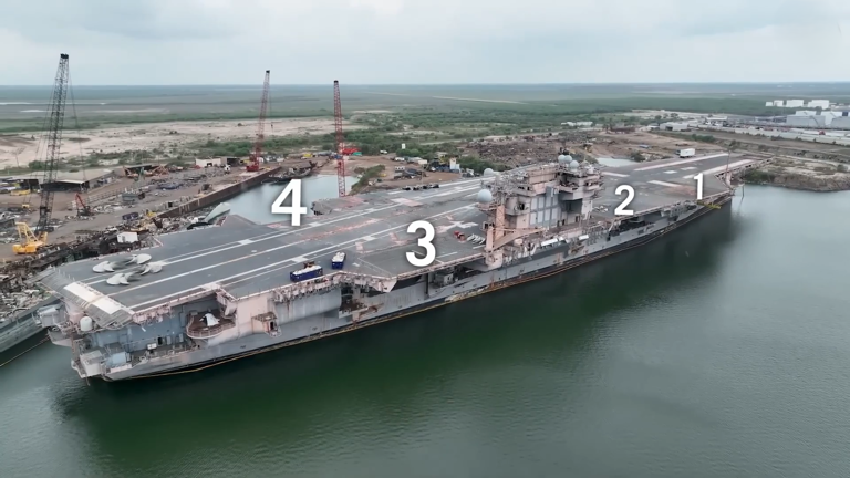 The Last Days of USS Kitty Hawk: Inside the Dismantling of a Legendary ...
