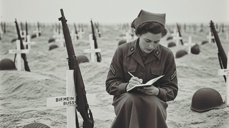 The false story of the 'Nurse who wrote the names of the fallen' in ...