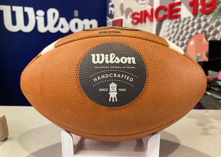 Touring the Wilson Football Factory in Ada, Ohio, where every NFL ball ...