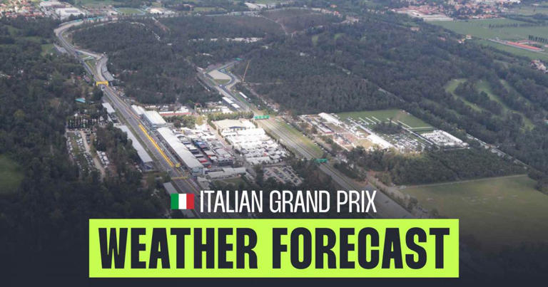 F1 weather: Updated forecast for the Italian GP at Monza