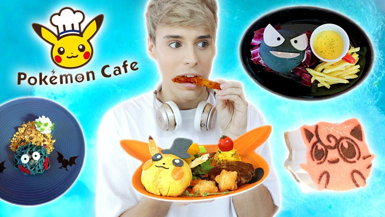 Visiting the official Pokémon restaurant during a vacation in Japan