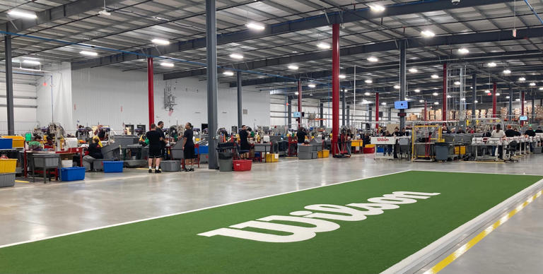 Touring the Wilson Football Factory in Ada, Ohio, where every NFL ball ...