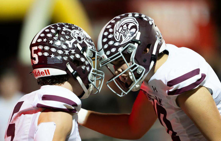 Statewide high school football scores, Week 1