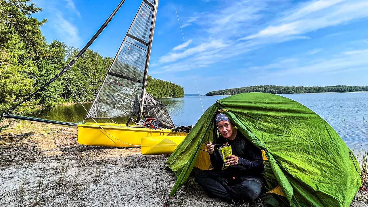 Trimaran Trek: Overnighting in Finland's Wilderness