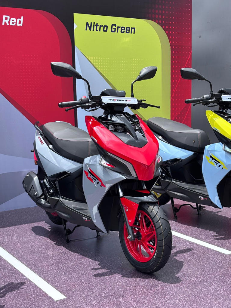 TVS Ntorq 150 colour patterns explained