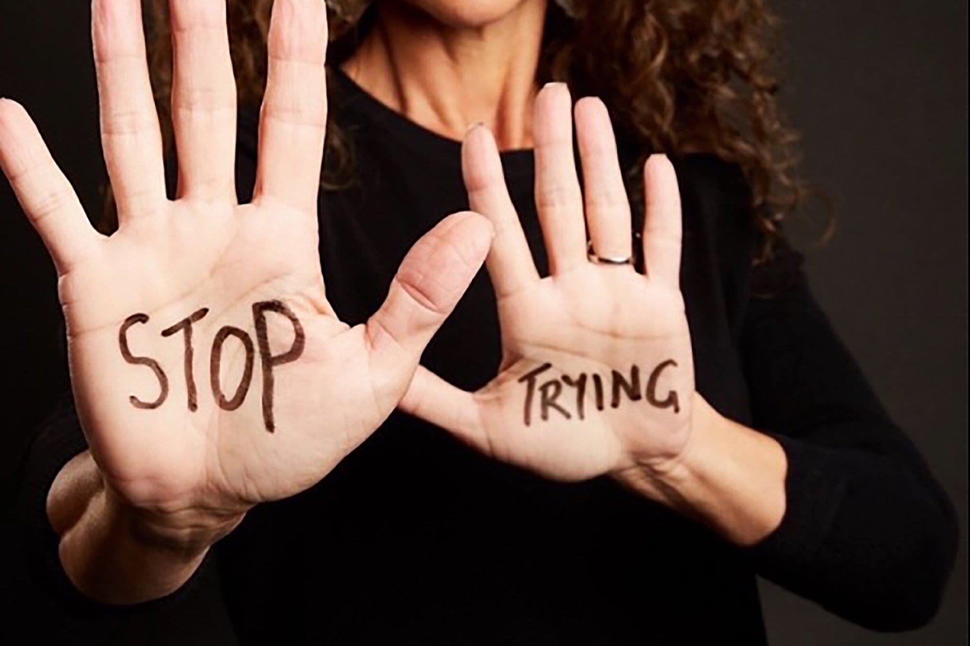 The Most Dangerous Word in Entrepreneurship is "Try"