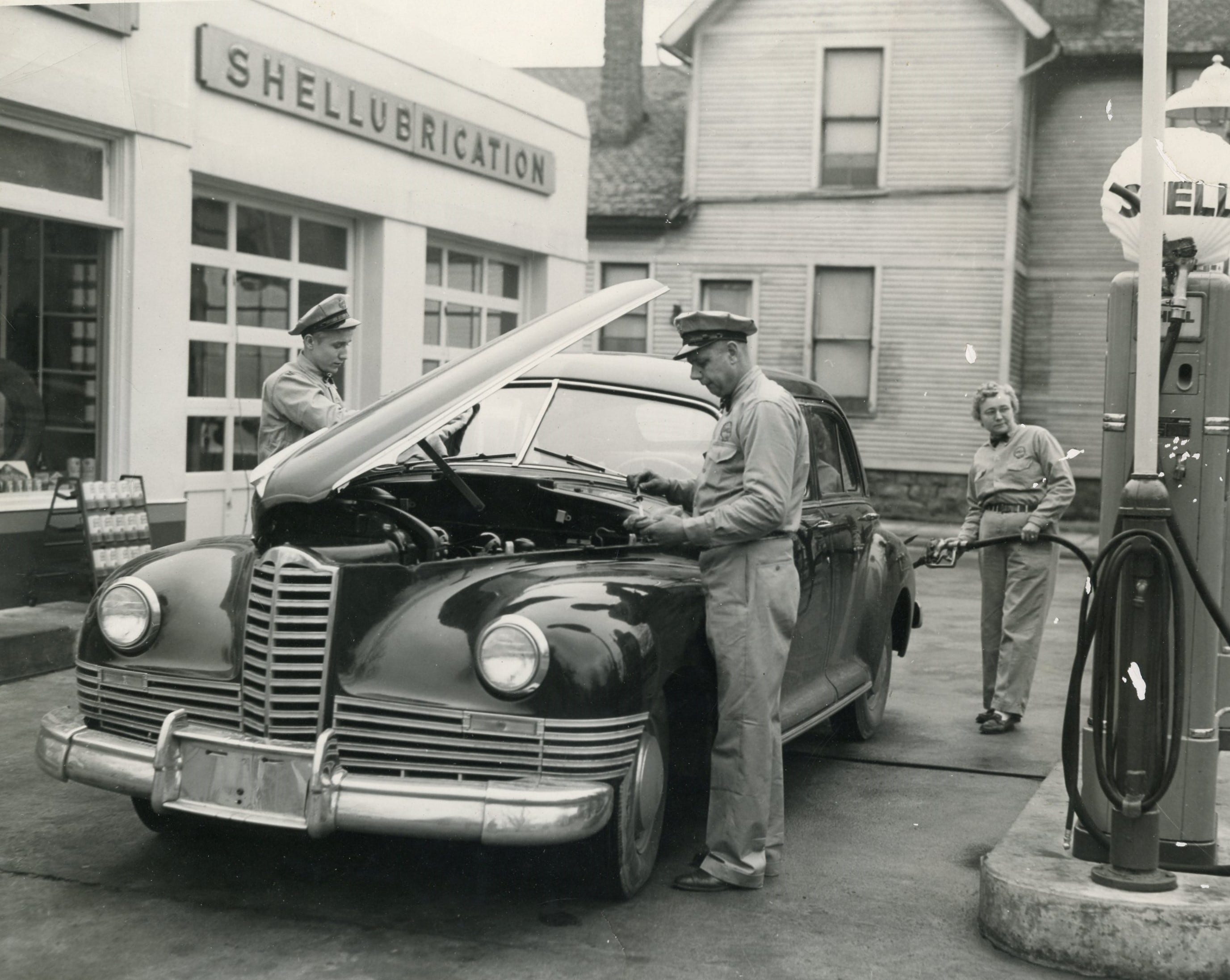 History Spotlight: The Shell station