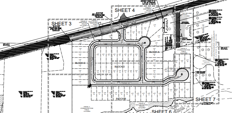 Three subdivision projects will lay the groundwork for 134 new homes ...
