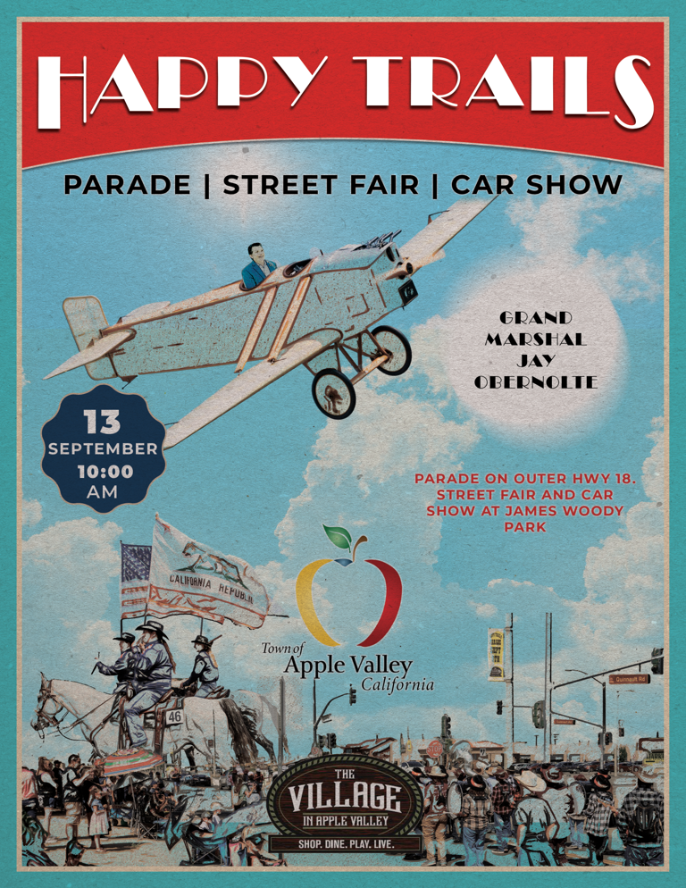Happy Trails Parade, Street Fair and Car Show returns to Apple Valley