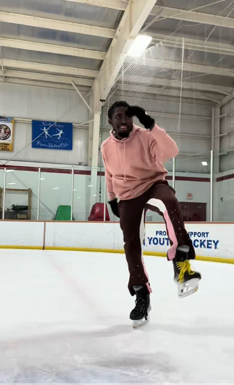 The Most Graceful Exit You've Ever Seen on Ice