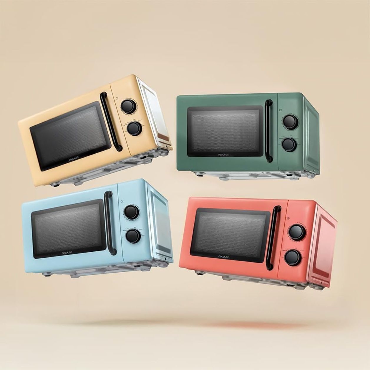Design et coloré, ce micro-ondes à -25% donnera du peps à la décoration ...