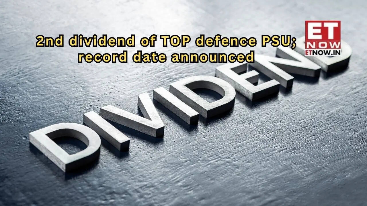 2nd dividend after stock split by TOP defence PSU; record date soon