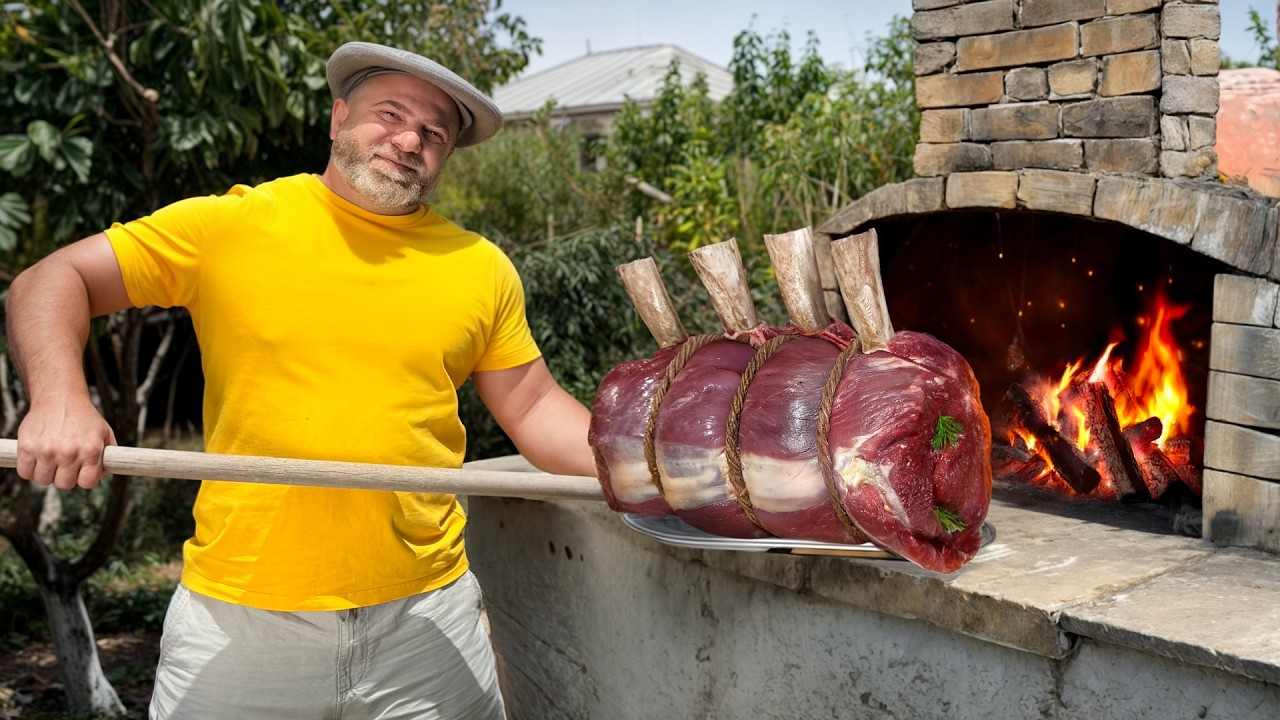 Slow-Roasted Beef Ribs from the Village Clay Oven