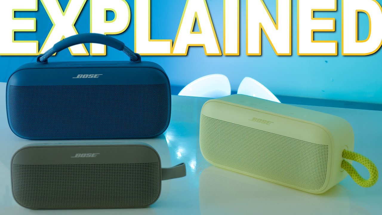 Bose SoundLink Flex vs Plus vs Max