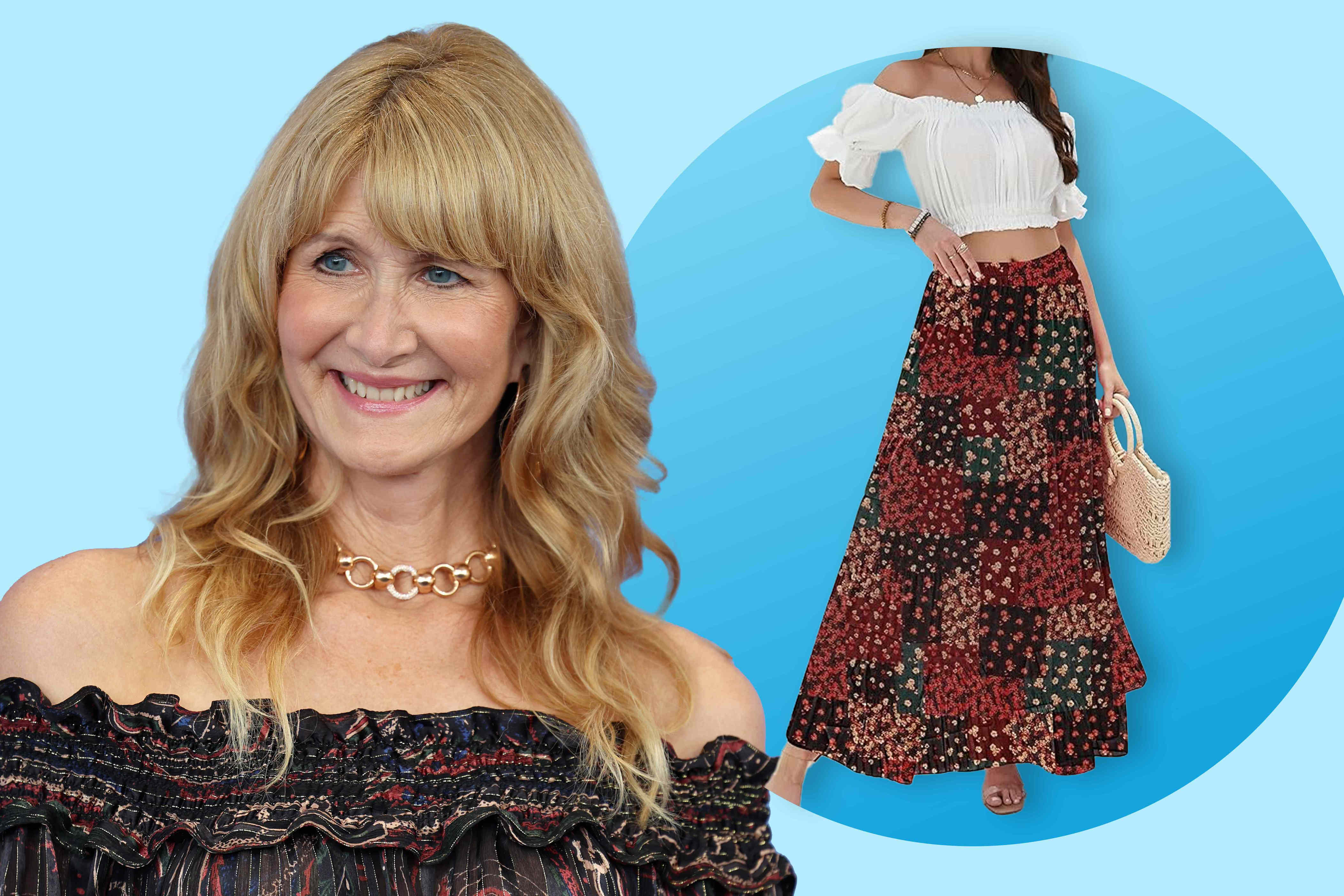 Laura Dern Just Gave Us Permission to Mix Patterns This Fall, and We’re ...