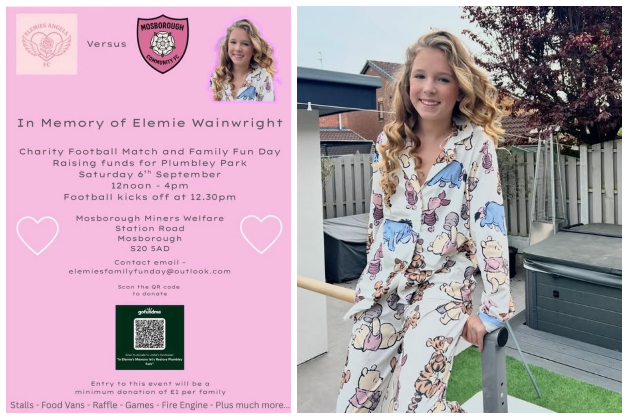 Elemie Wainwright: Charity football match in memory of 11-year-old ...