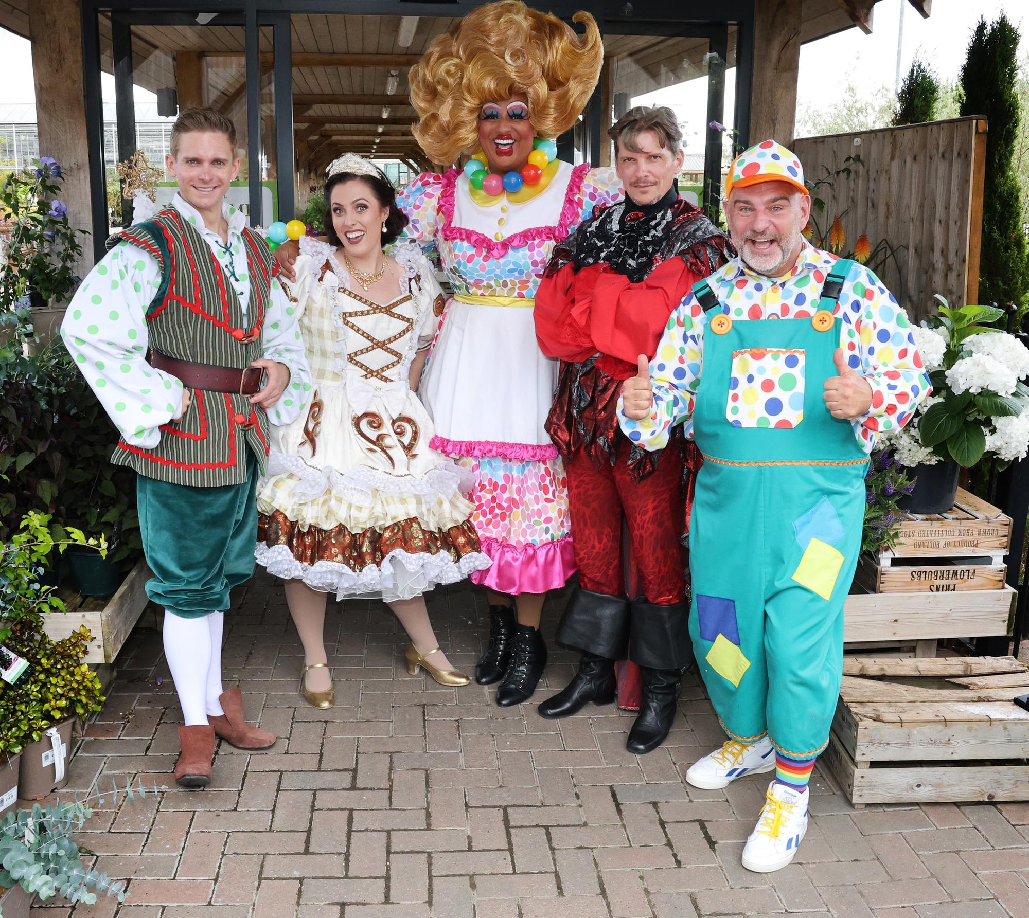 Star cast launch this year's pantomime spectacular at Aylesbury ...