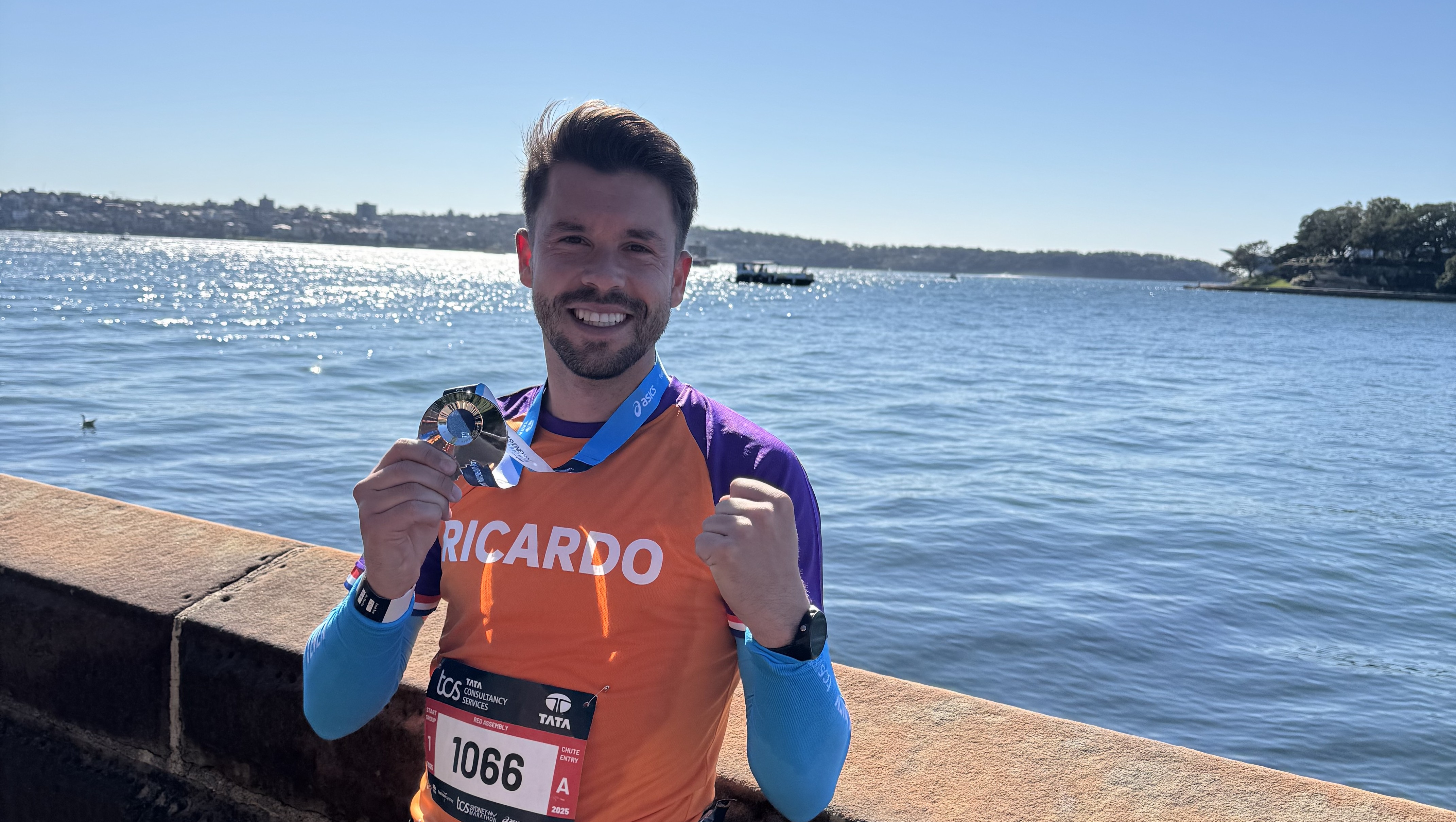 Ricardo voltooit als eerste Nederlander de zeven Major Marathons