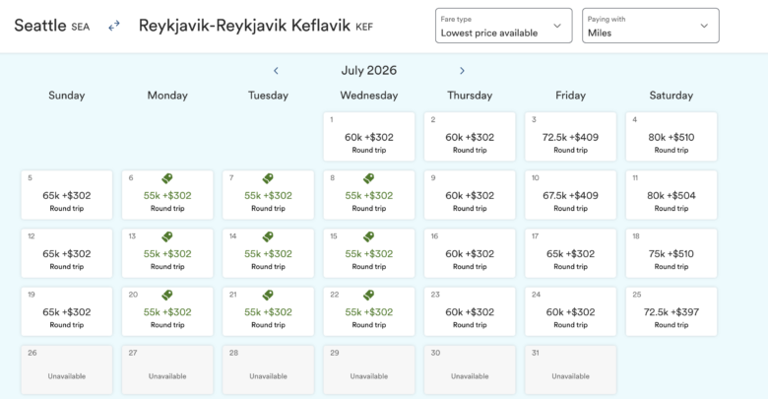 Alaska Airlines’ Seattle-Reykjavík Route Now On Sale for Trips to Iceland