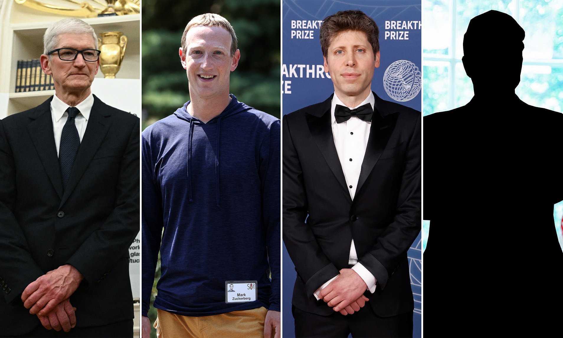 Trump hosts tech titans at glitzy White House Rose Garden party with a ...
