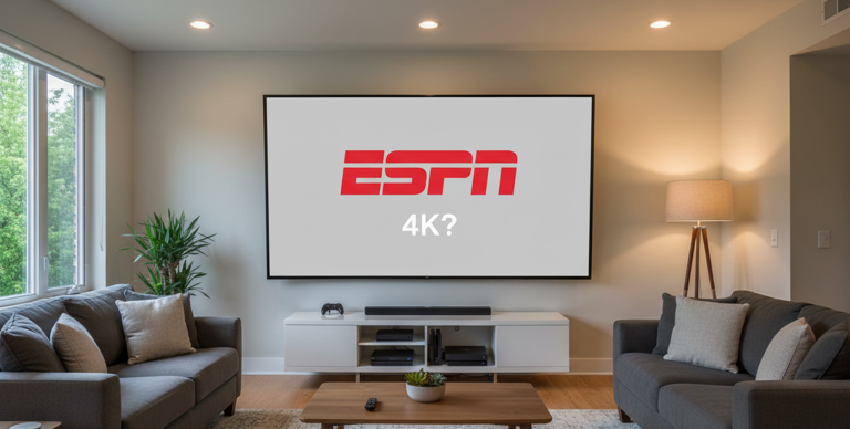 Does the new ESPN streamer have any 4K content?