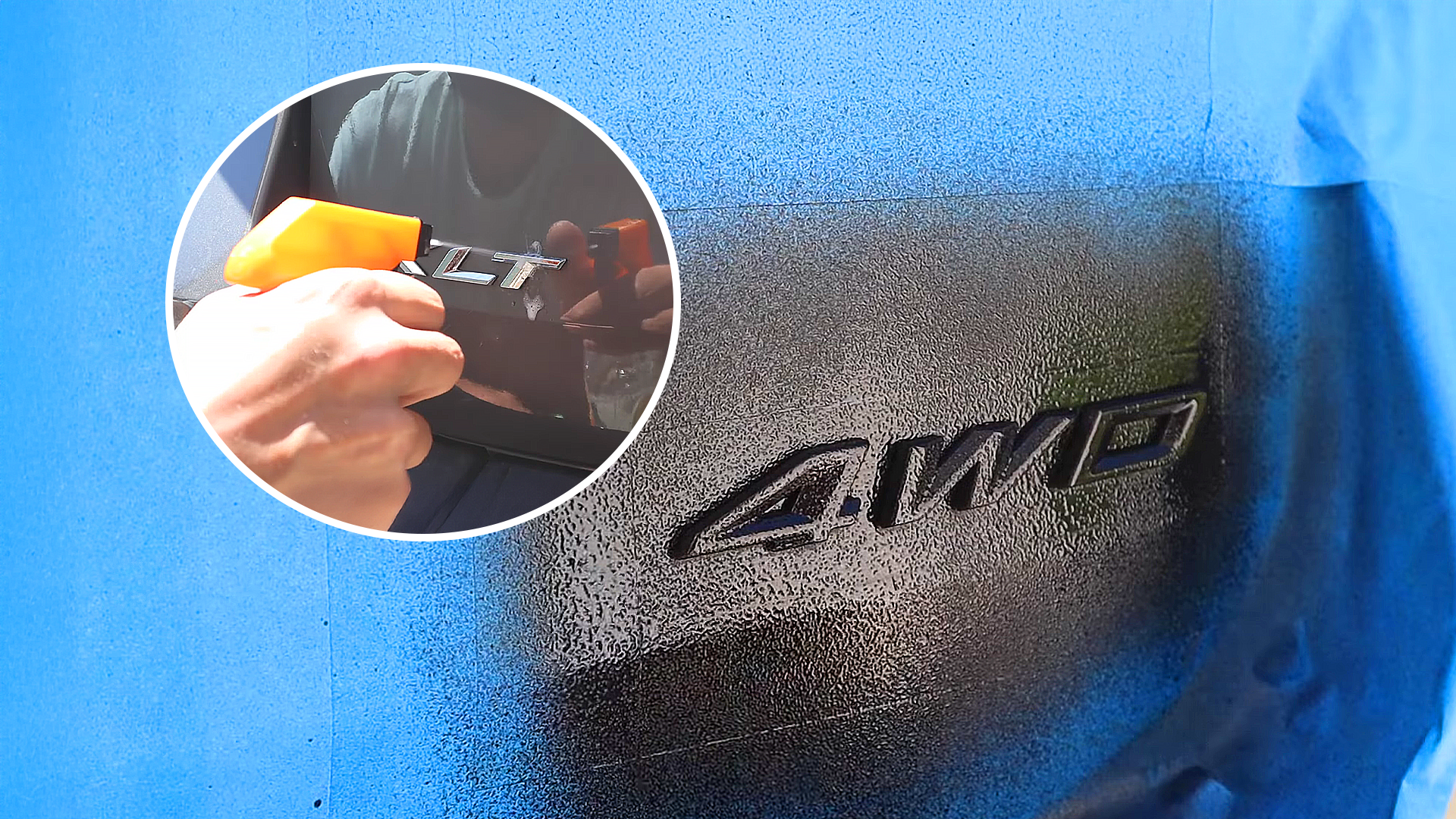 DIY car emblem blackout – cheap and easy!