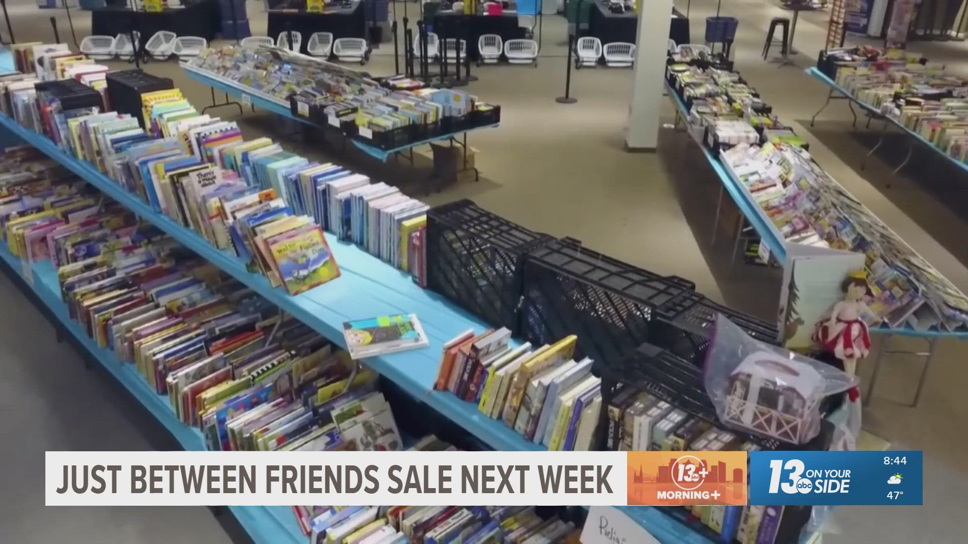 Just Between Friends sale offering thousands of new and gently used items