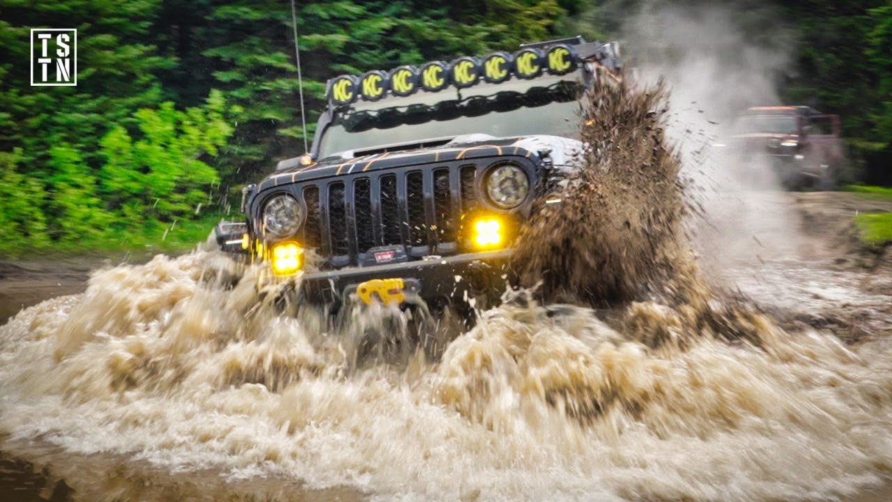 The trail destroyer meets a muddy challenge!