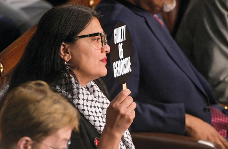 Georgia Rep. to censure Rashida Tlaib over antisemitic, pro-terror ...