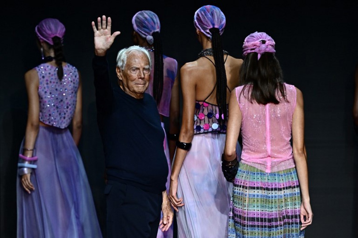 Italiaanse modeontwerper Giorgio Armani overleden