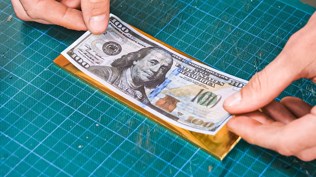 Real Leather, Real Tools, Real Craft - Watch This Wallet Come to Life
