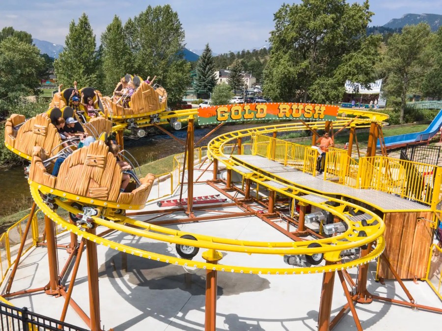 Meet The Gold Rush: The new highest elevation rollercoaster in North ...
