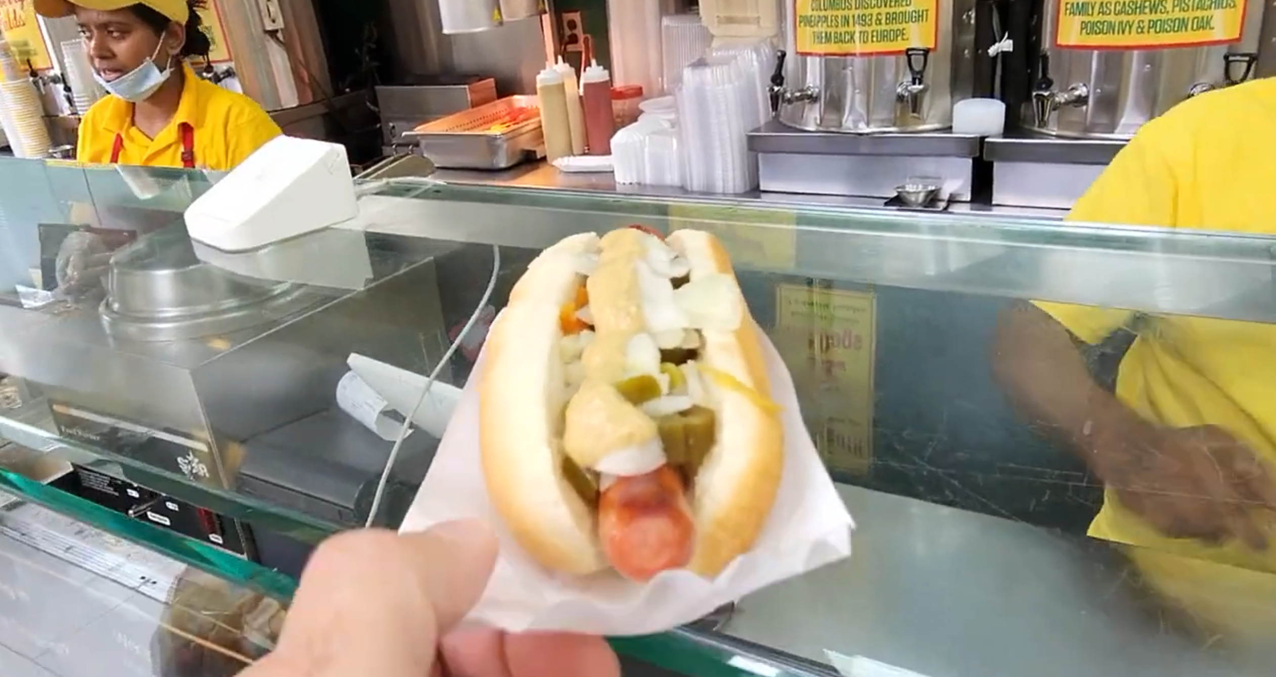 NYC Iconic Bite at Papaya King | Featuring Special Guest Matt