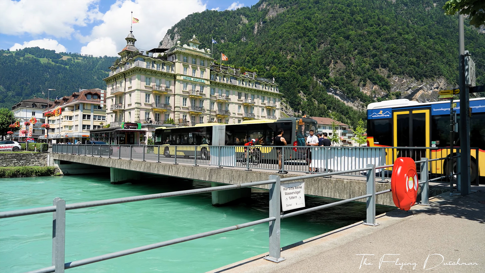 Interlaken – Scenic Swiss Town Between Two Lakes (4K)