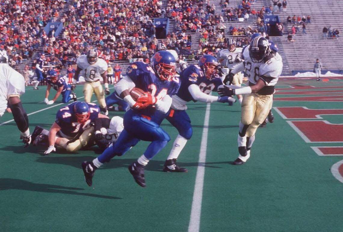 KU's Sands will never forget his record-setting rushing performance vs ...