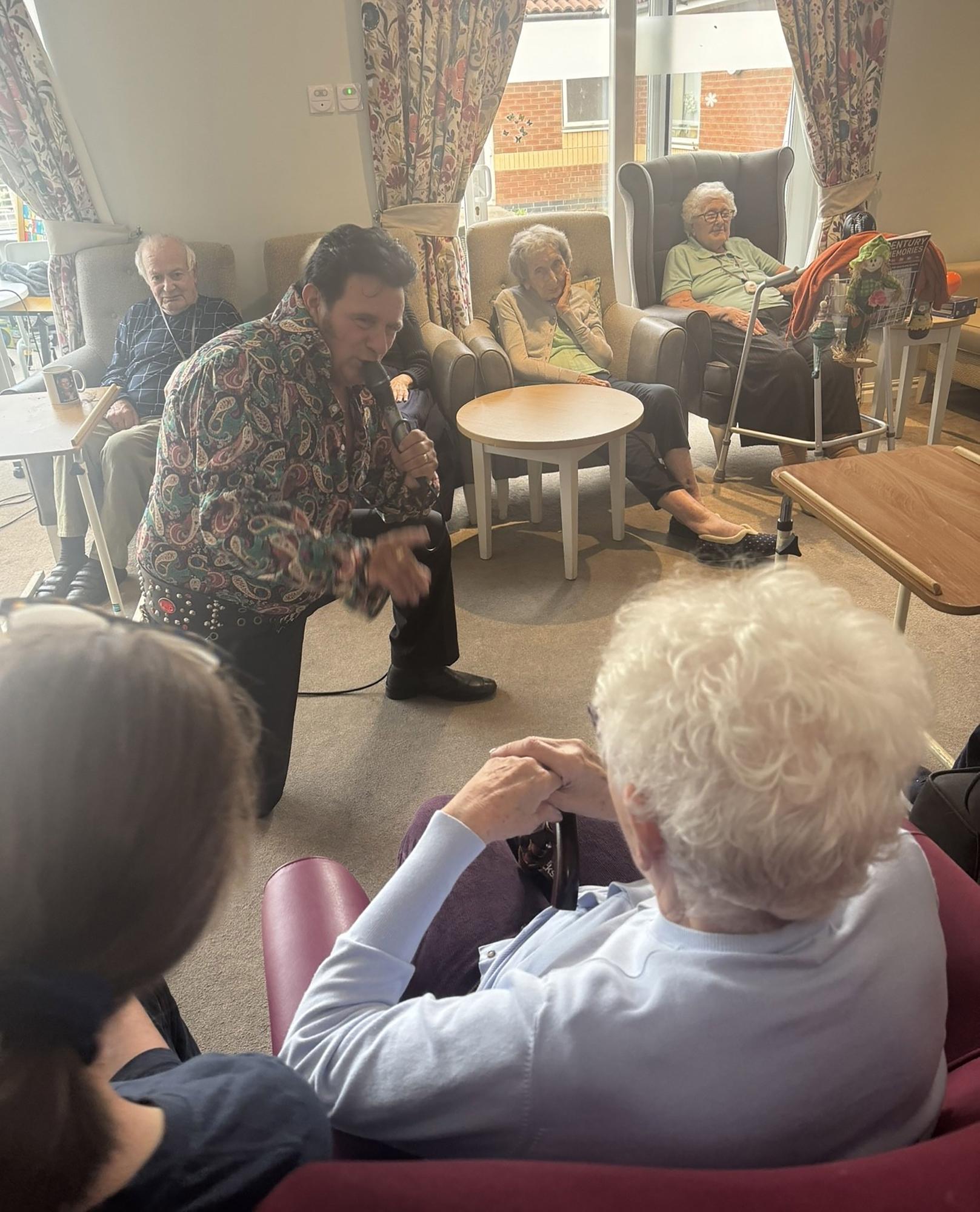 Leeds care home enjoys 'A Little Less Conversation' and a lot more joy ...