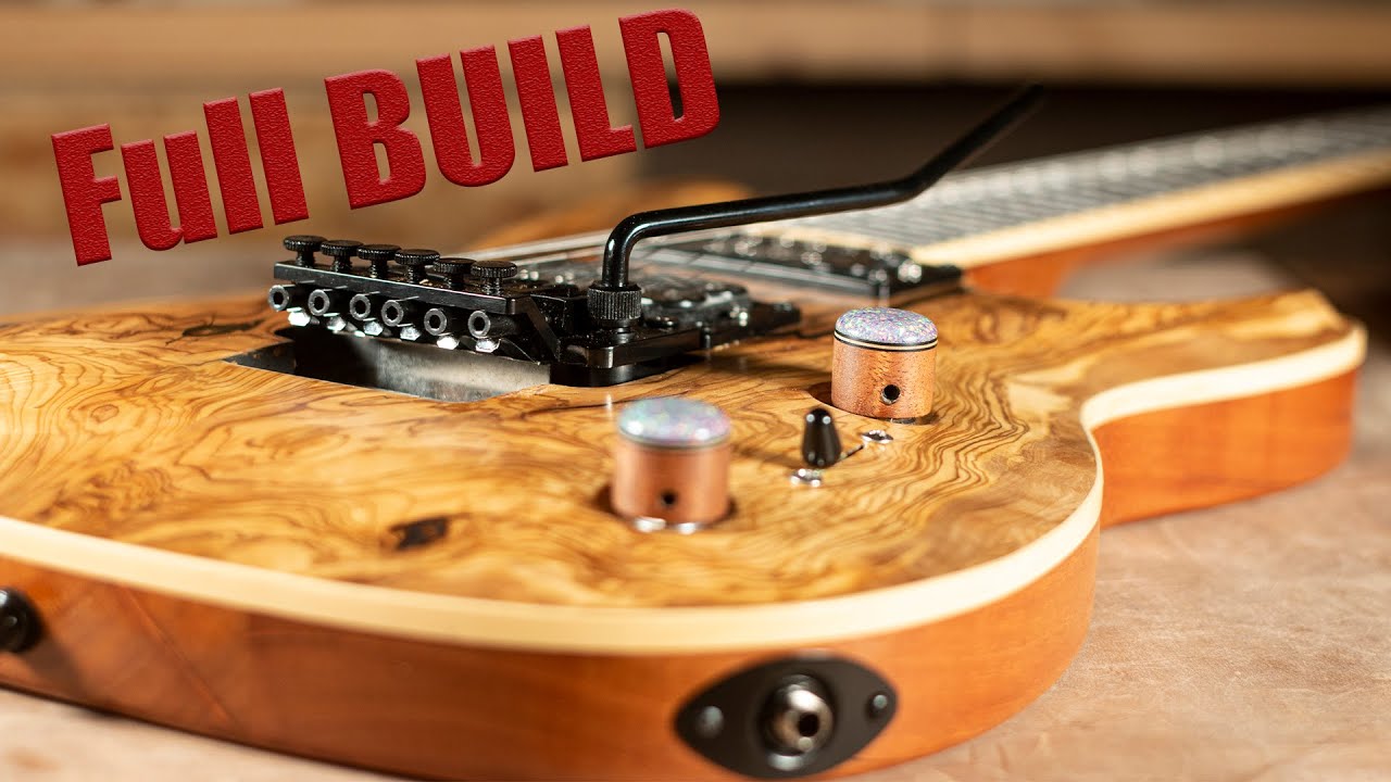 Construyendo Guitarra Custom The Opal – Build Completo