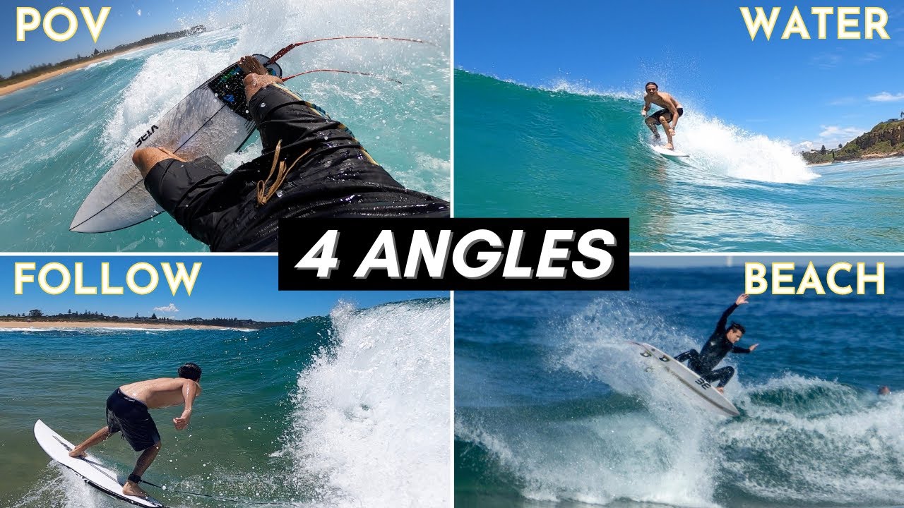 Every Angle of Surfing: Big Turns and Air Revs