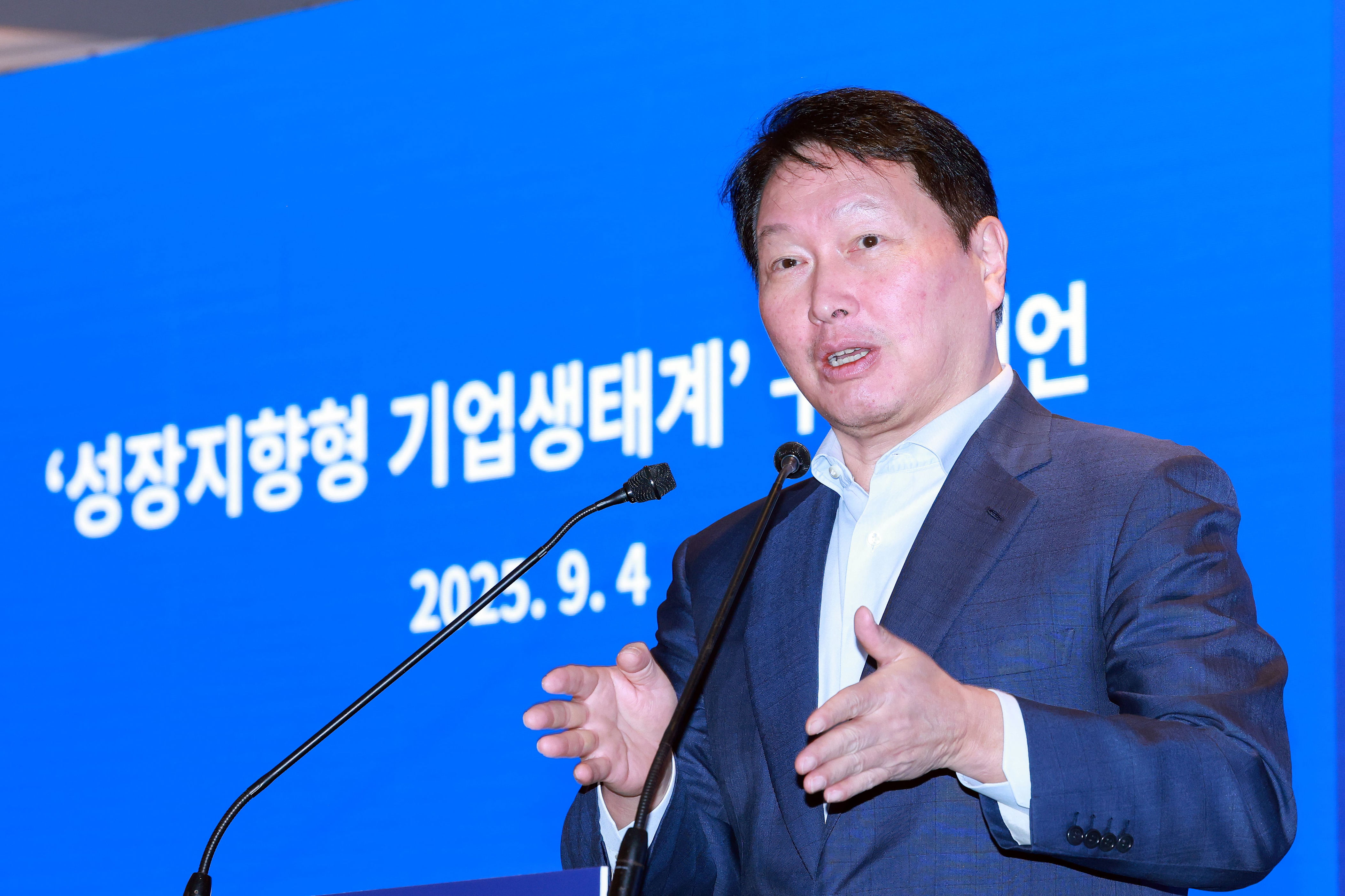 Chey Tae-won urges end to stepwise regulations blocking growth