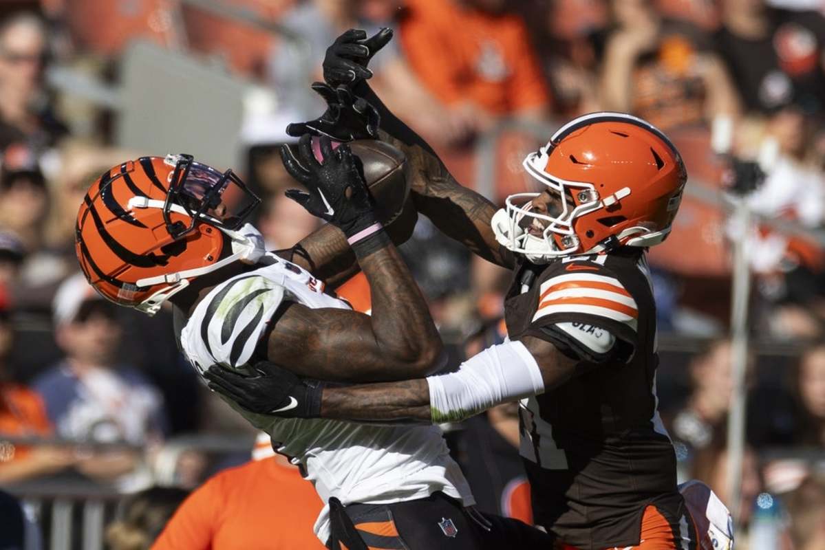 Browns CB Denzel Ward may have just barked up the wrong tree ahead of Cleveland hosting Joe ...