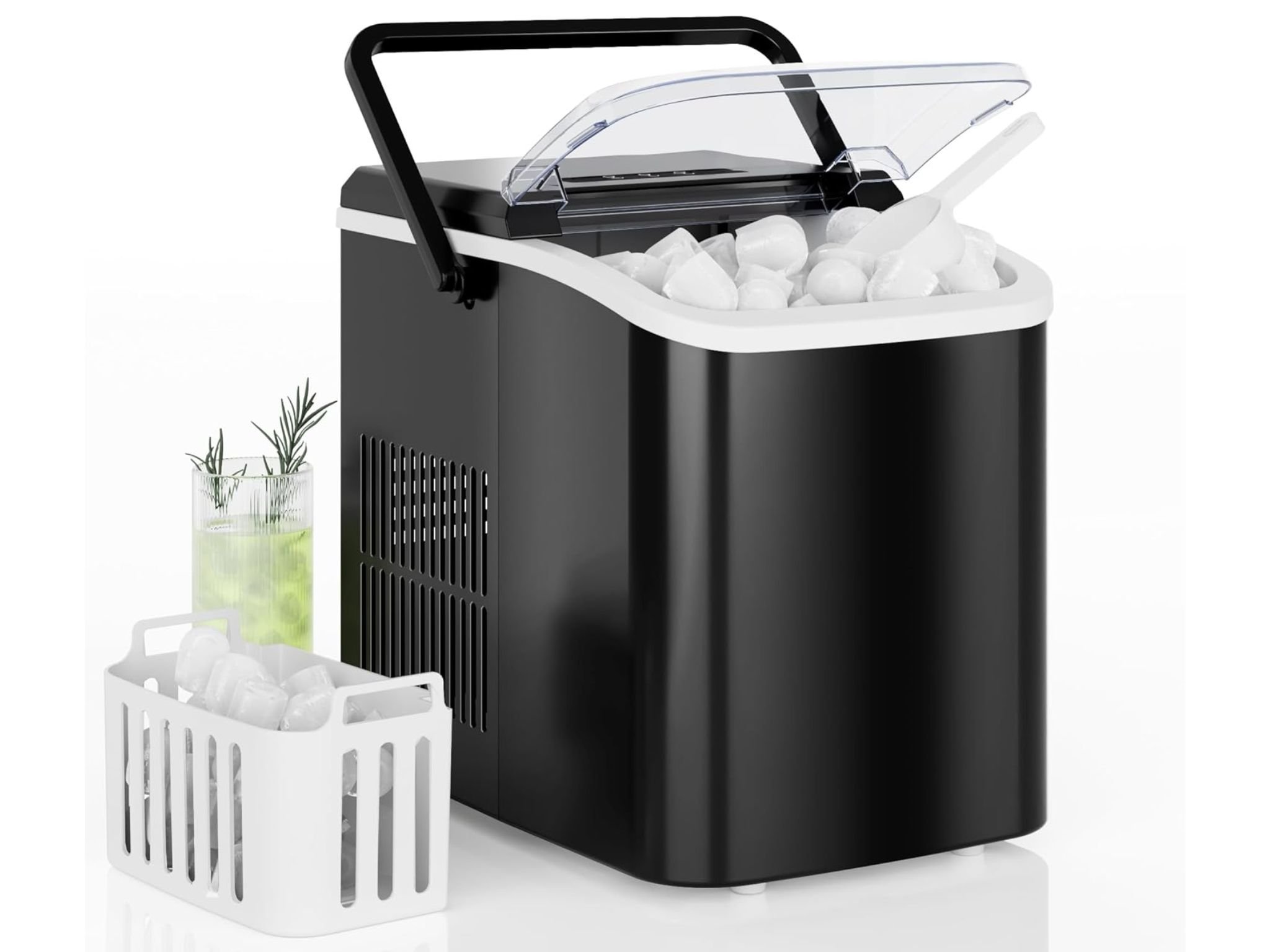Make fresh ice in minutes with Amazon’s $50 ice maker