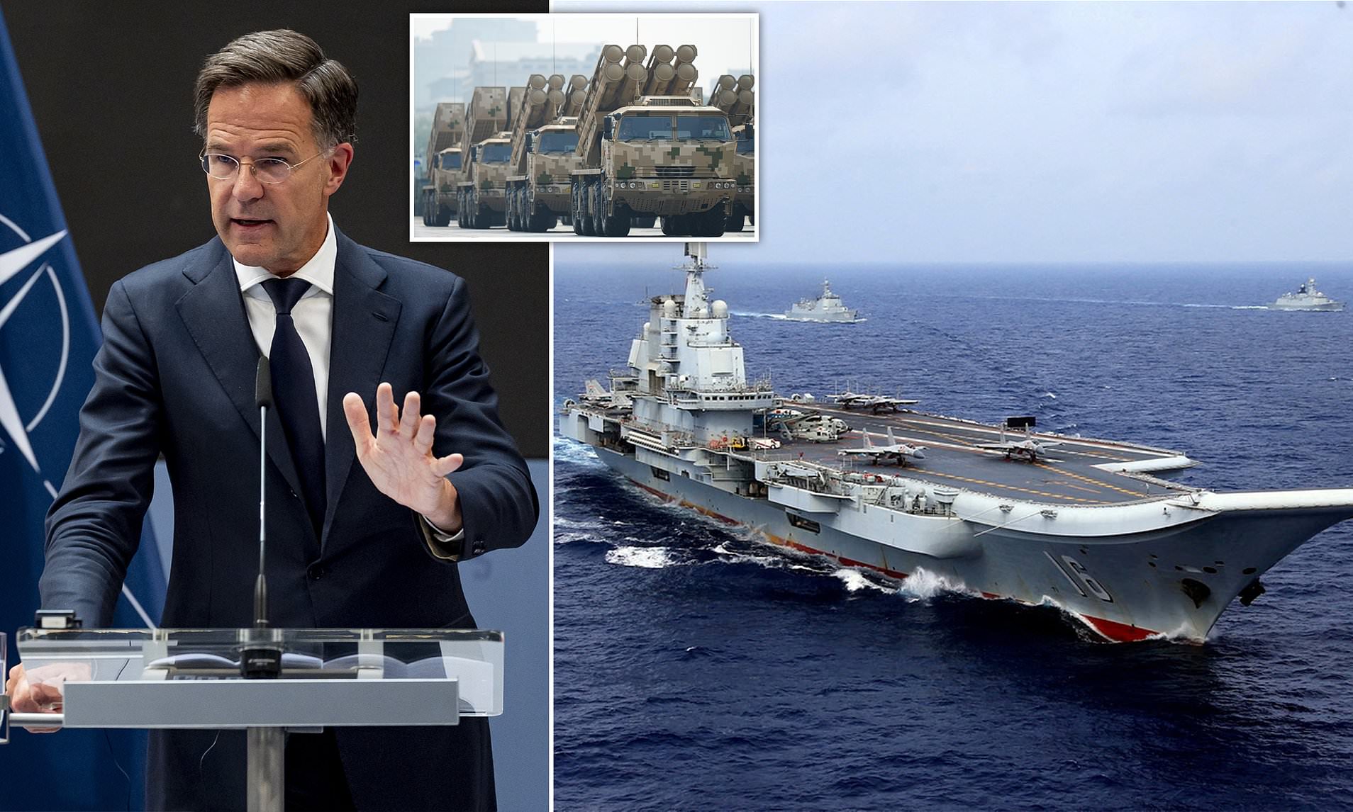 NATO chief's terrifying warning to the US over enemy building military ...