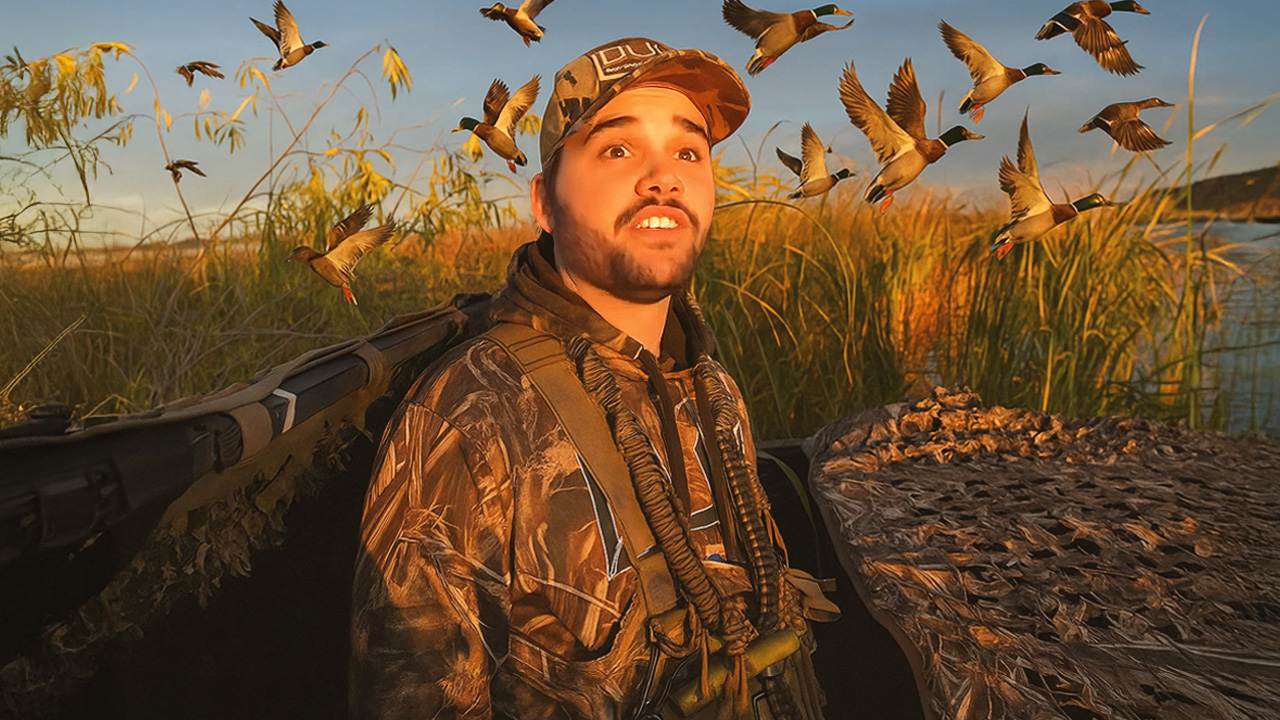 Pawn shop duck hunting challenge on my farm!