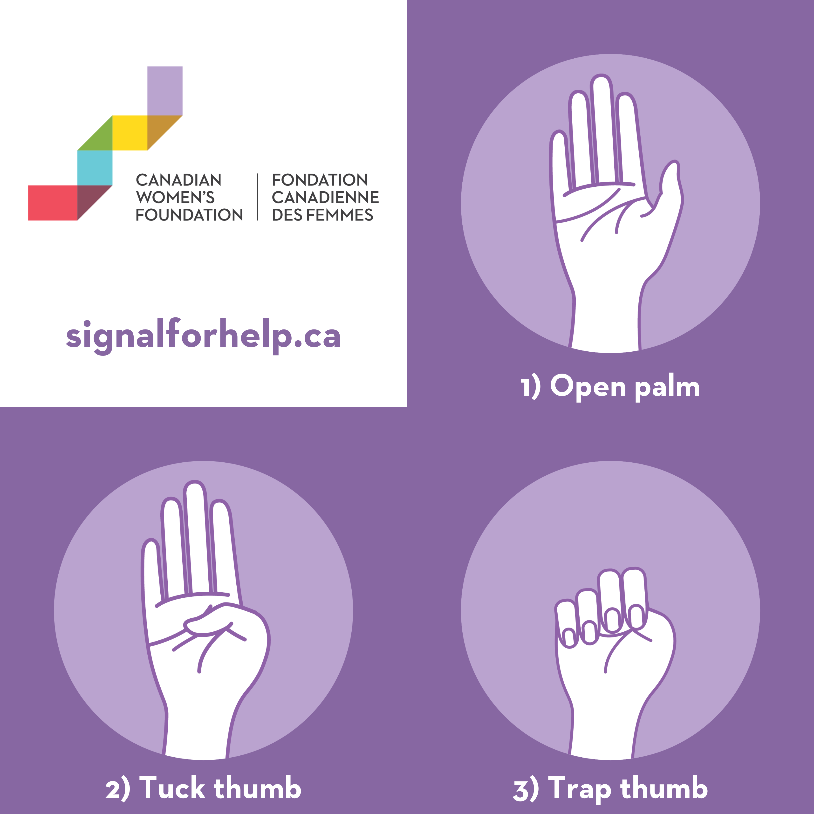 Is this gesture a silent cry for help? Police say hand signals can show ...