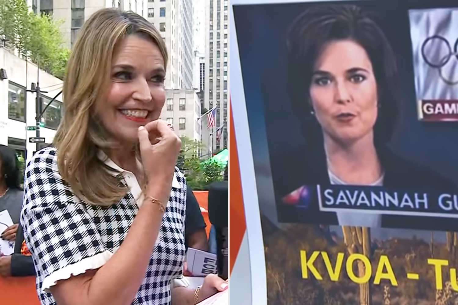 Savannah Guthrie reacts with horror to fan's photo of her '90s bob ...