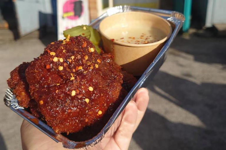 You can now get 'lava chicken' in Cardiff and it looks banging
