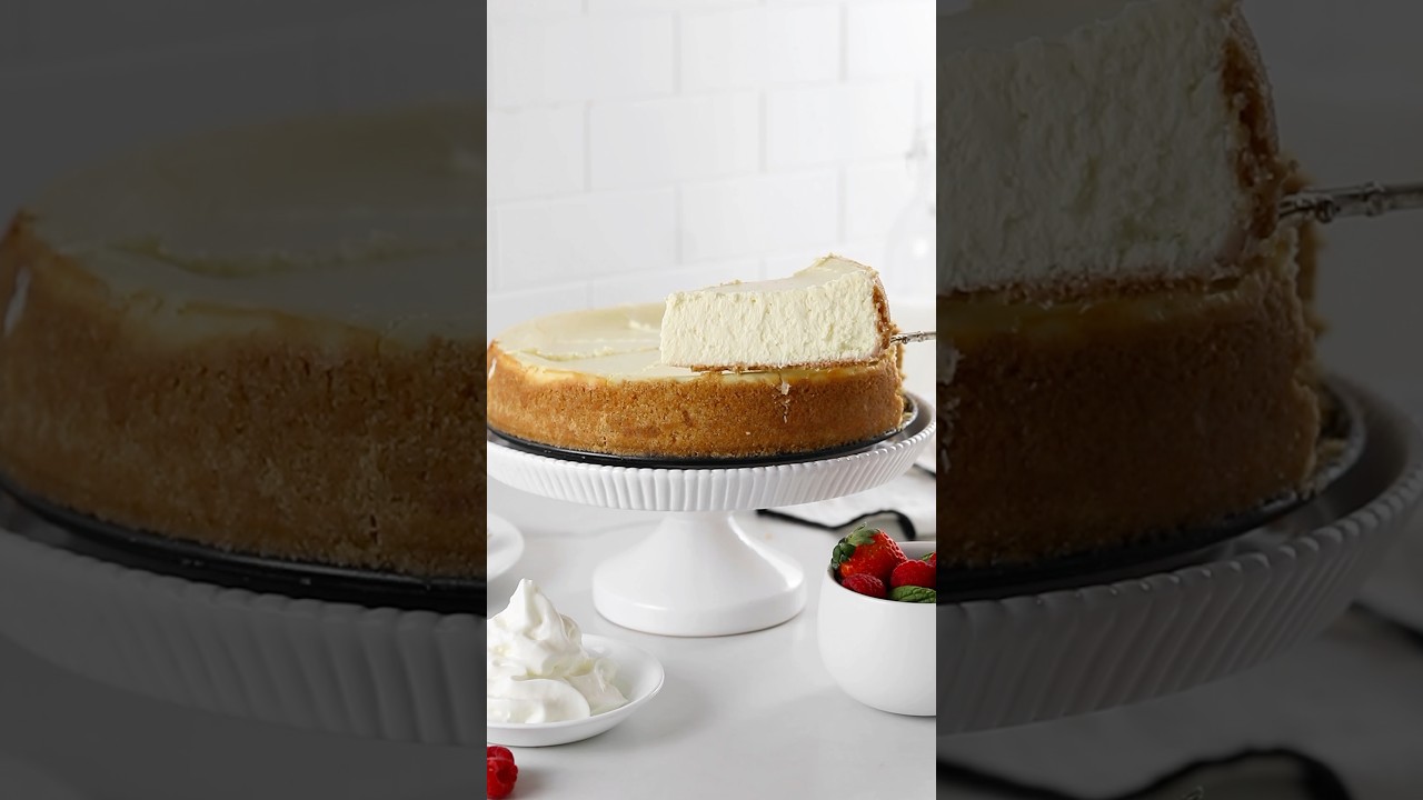 Watch me whip up a dreamy cheesecake!